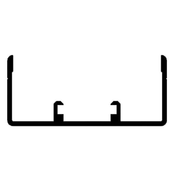 50mm Channel 5 Metre Length | Ace Doors