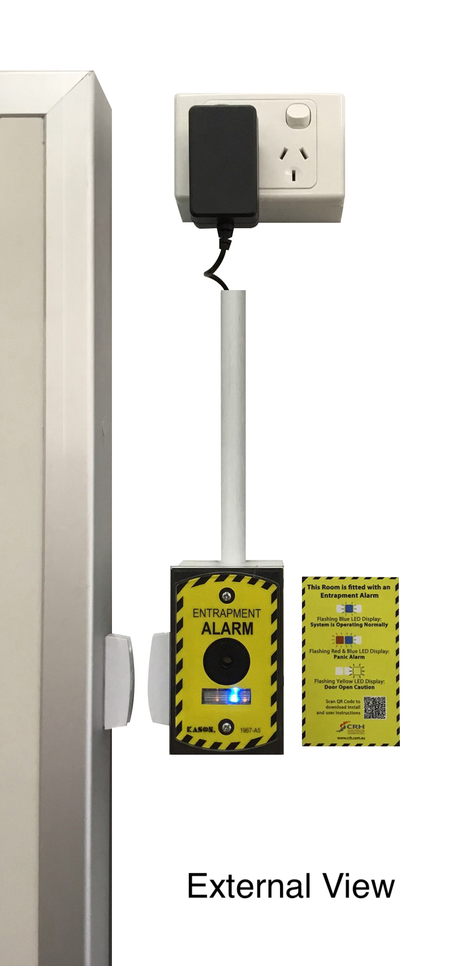 KASON 12V ENTRAPMENT&OPEN DOOR ALARM SYSTEM | Ace Doors