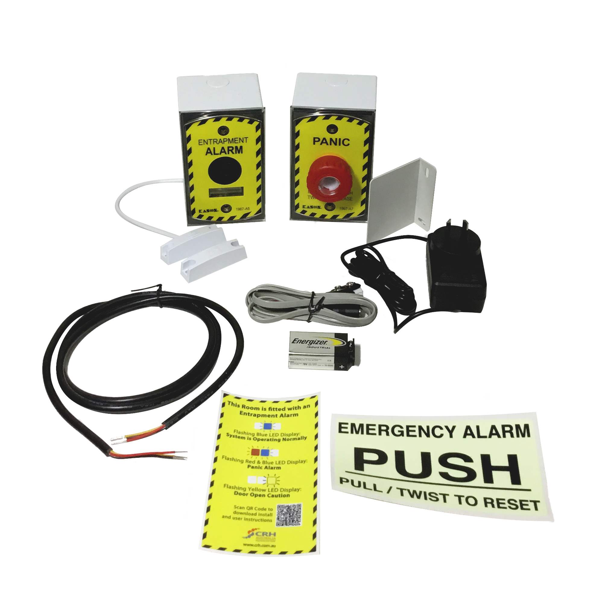 KASON 12V ENTRAPMENT&OPEN DOOR ALARM SYSTEM | Ace Doors